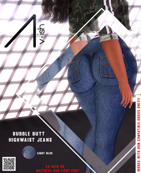 Bubble but jeans store